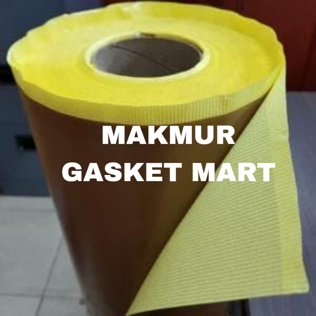 Jual Kain Teflon Ada Lem 0,13 mm x 1 meter x 1 meter (Kain Teflon PTFE ...
