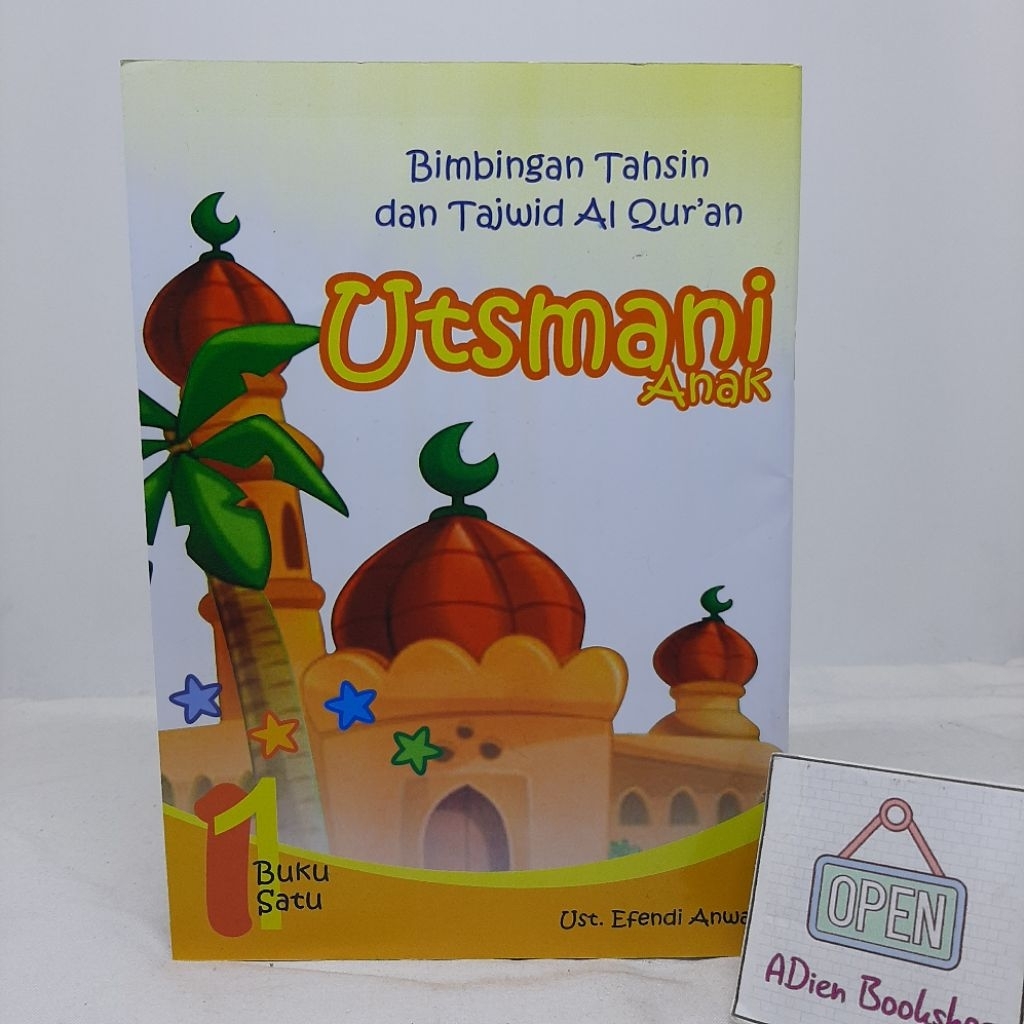 Jual BUKU BIMBINGAN TAHSIN DAN TAJWID AL QURAN UTSMANI ANAK BUKU 1 ...