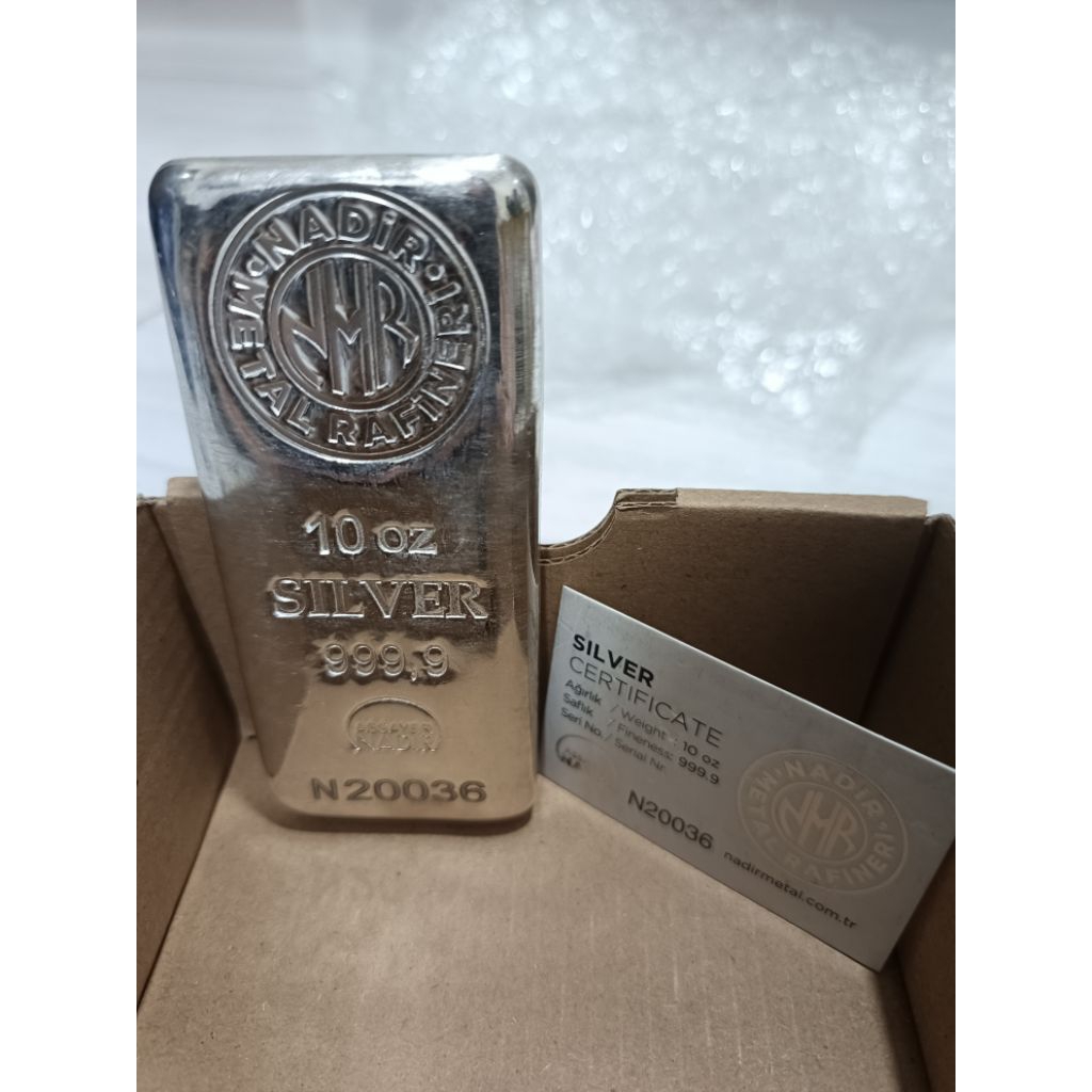 Jual Nadir Turki Perak Batangan Fine Silver | Shopee Indonesia
