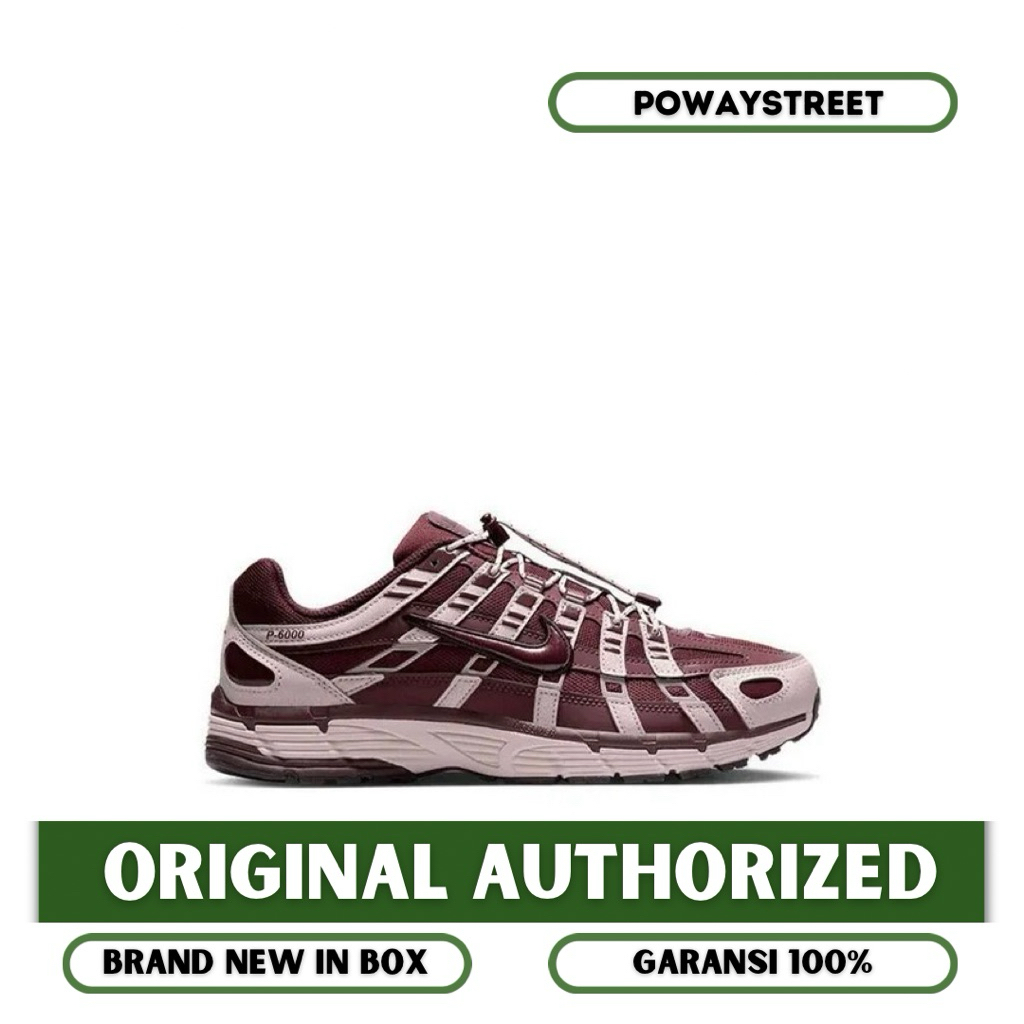 Jual Nike P-6000 Silt Red Burgundy Crush (W) | Shopee Indonesia