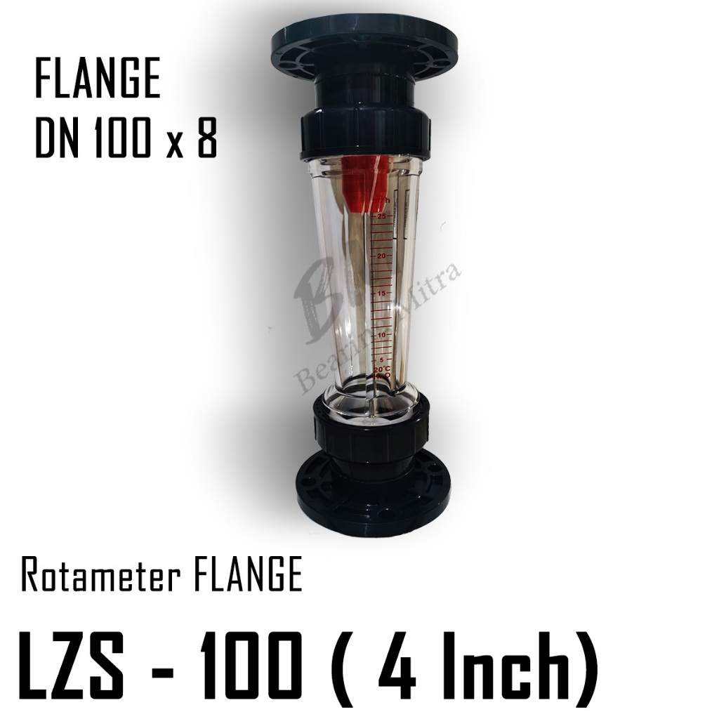 Jual Rotameter Flowmeter Flange LZS-100 (4 inch) | Shopee Indonesia