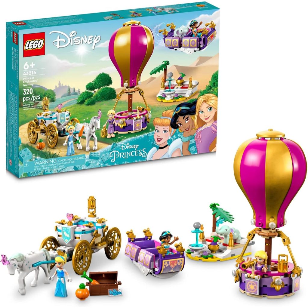 Jual Disney Princess Enchanted Journey Building Set - 3in1 Playset with ...