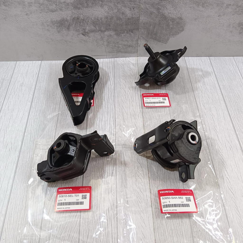 Jual Engine monting mounting belakang depan kiri kanan set honda jazz ...