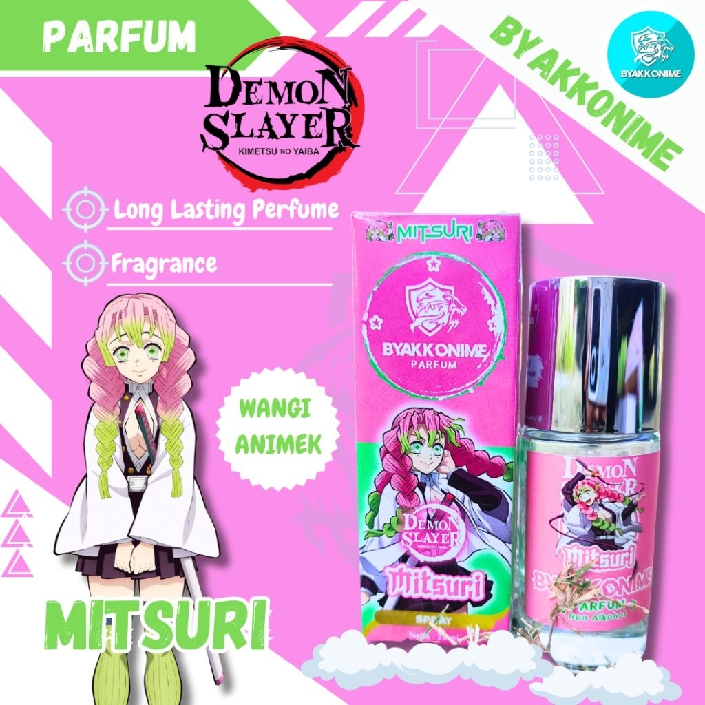 Jual DEMON SLAYER PARFUM (20ml) - Perfume Mitsuri Kanroji Kimetsu No ...