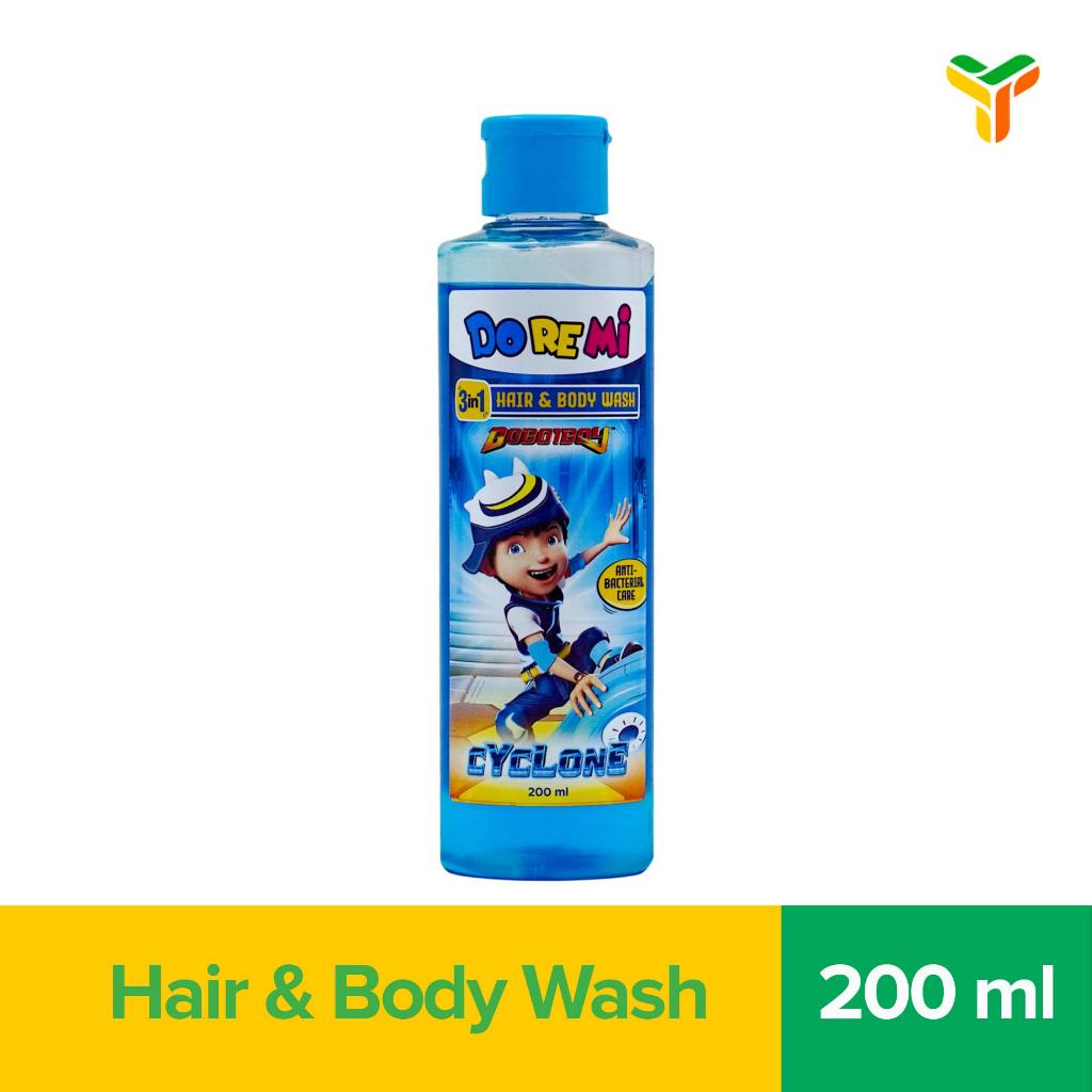 Jual Doremi Body Wash 3In1 Boboiboy Cyclone 200 Ml | Shopee Indonesia