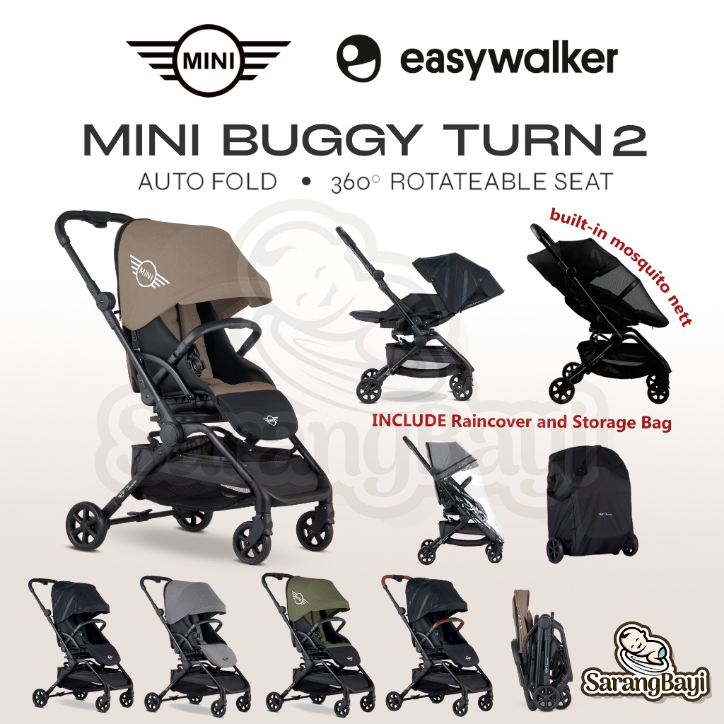 Jual Easywalker Mini Buggy Turn 2 Stroller / Reversible Stroller ...