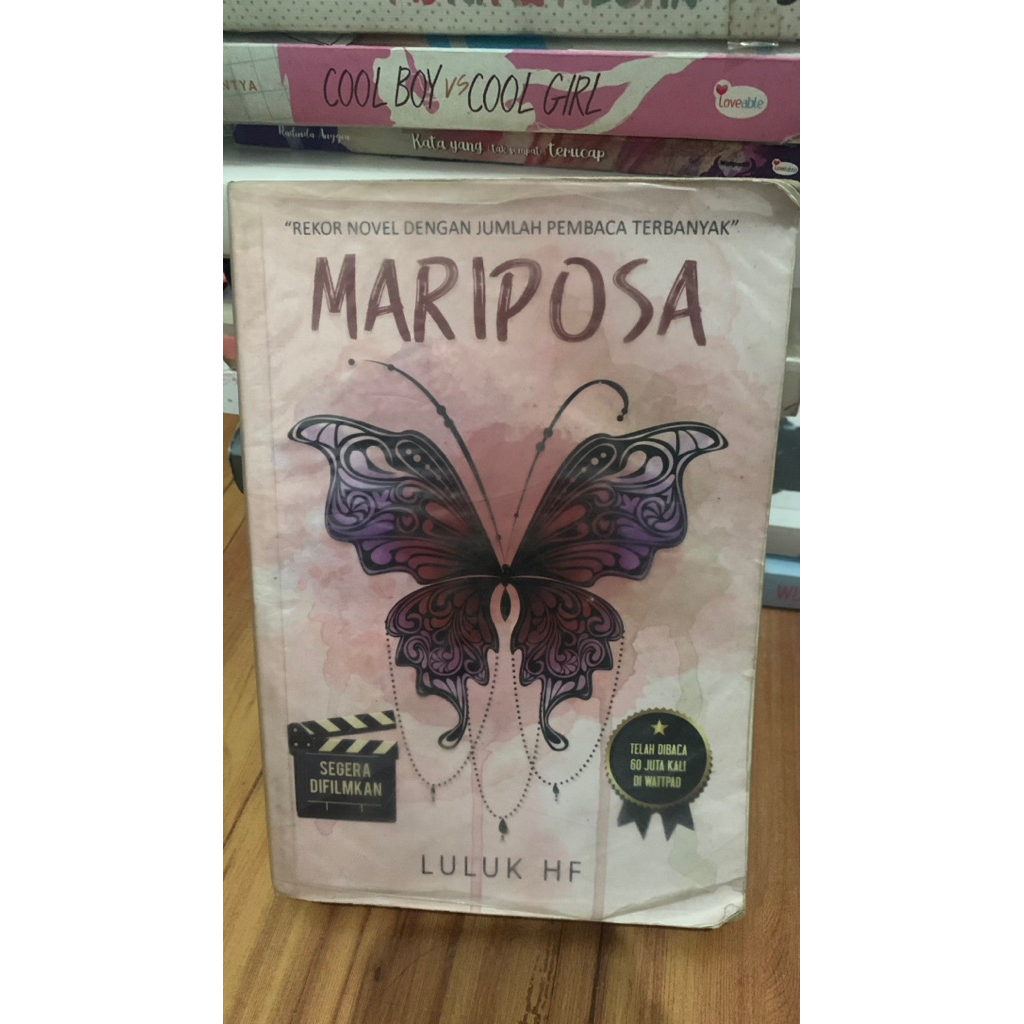 Jual Preloved Novel Mariposa Karya Luluk HF | Shopee Indonesia