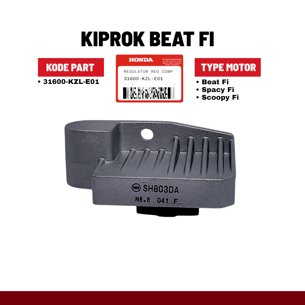Jual Kiprok Regulator Beat FI 2013 2014 2015 2016 KZL | Shopee Indonesia