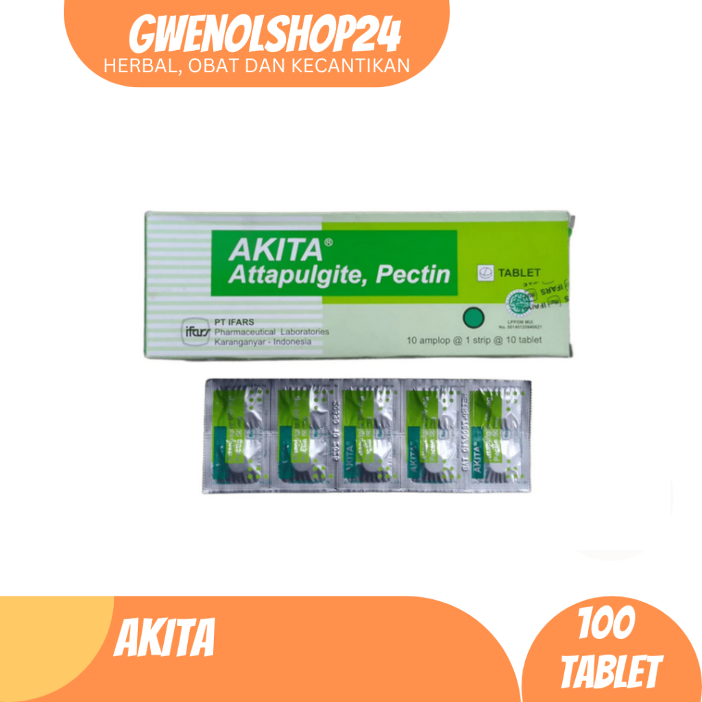 Jual Akita 100 Tablet Box Ifars | Shopee Indonesia