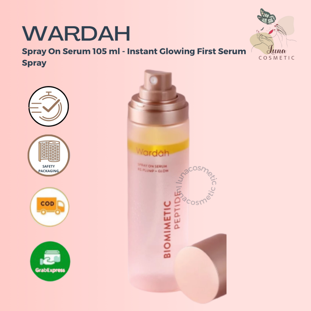 Jual [NEW LAUNCHING!] Wardah Spray On Serum 105 ml - Instant Glowing ...