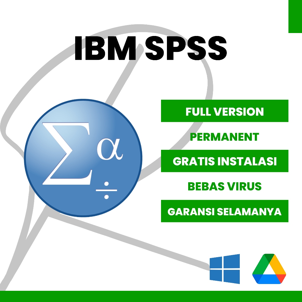 Jual IBM SPSS Statistics Full Version Windows 7,8,10 &11 | Shopee Indonesia