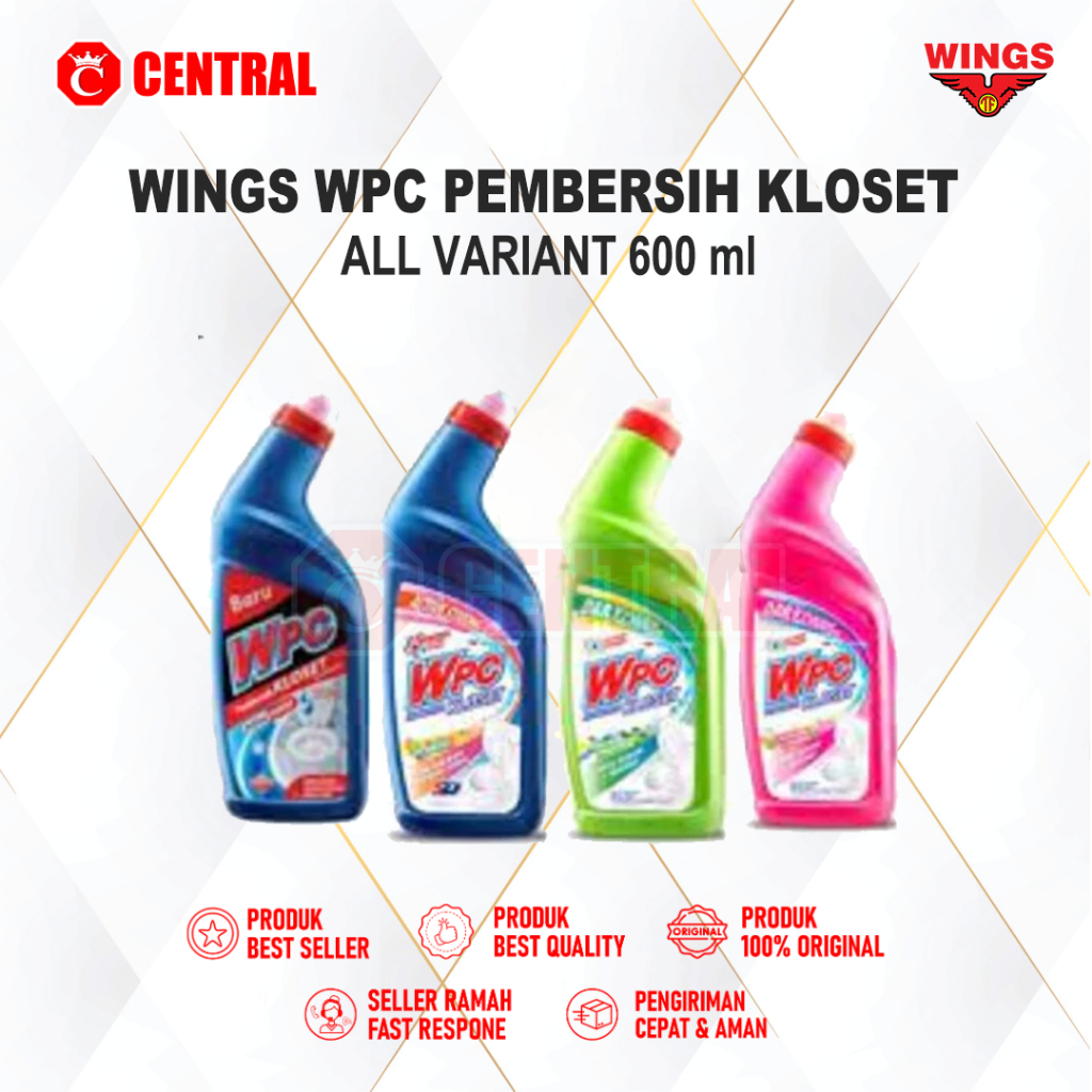 Jual WINGS WPC PEMBERSIH KLOSET 600ML | Shopee Indonesia