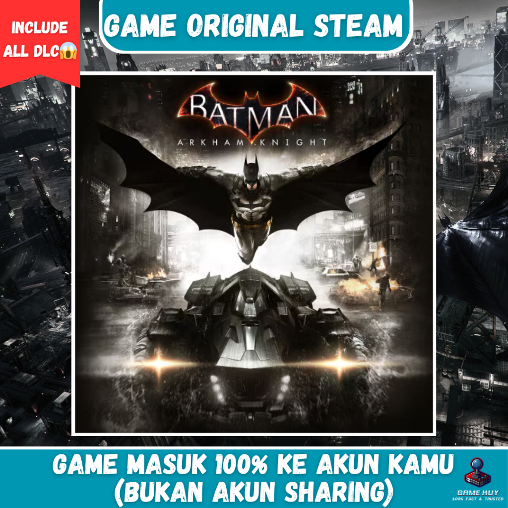 Jual Batman Arkham Knight - Game PC (Original) | Full Update DLC ...