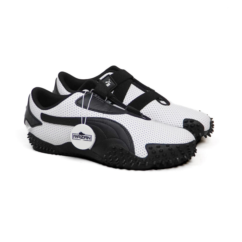 Jual Puma Mostro Perforated White Black 100% Authentic Original ...