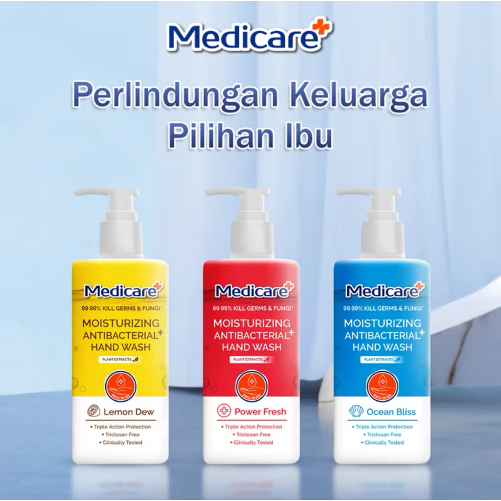 Jual MEDICARE Hand Wash Botol 200ml / sabun cuci tangan botol 200ml ...