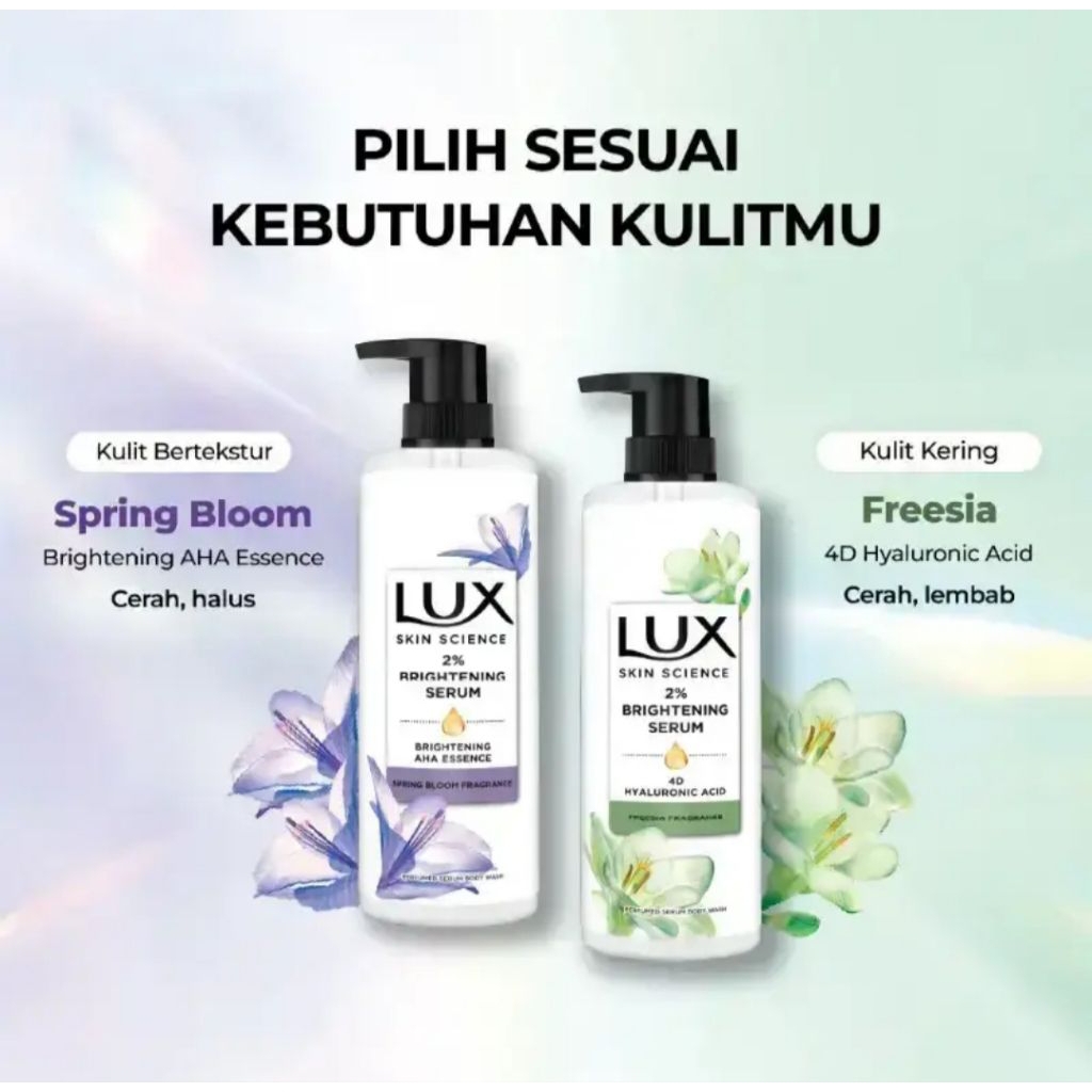 Jual Serum Body Wash (Lux Skin Science) 470g | Shopee Indonesia