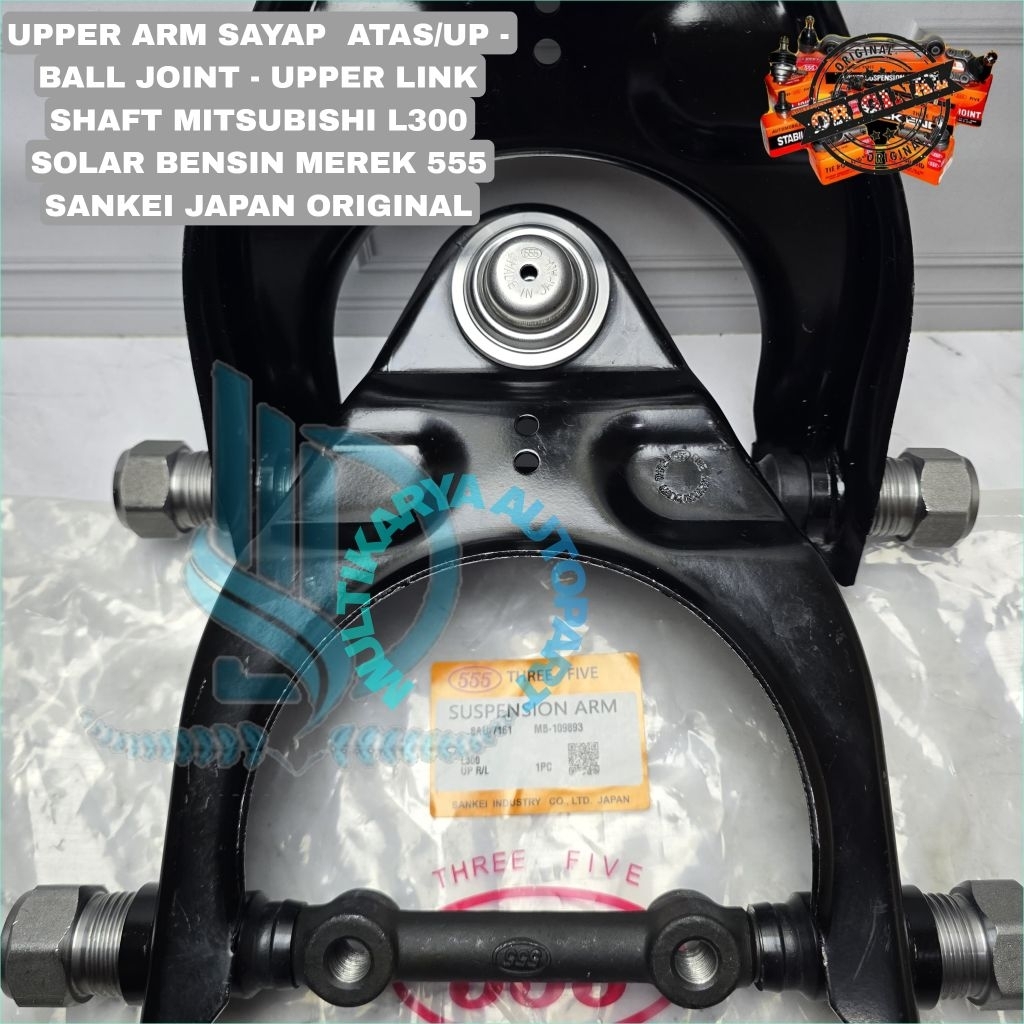 Jual UPPER ARM SAYAP ATAS/UP - BALL JOINT - UPPER LINK SHAFT MITSUBISHI ...