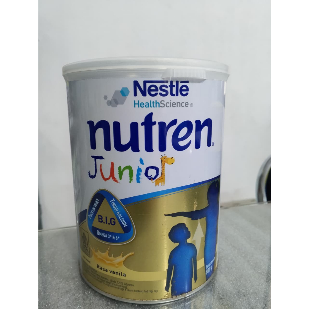 Jual NESTLE Nutren Junior Susu Pertumbuhan Vanila 1-10 tahun Kaleng ...