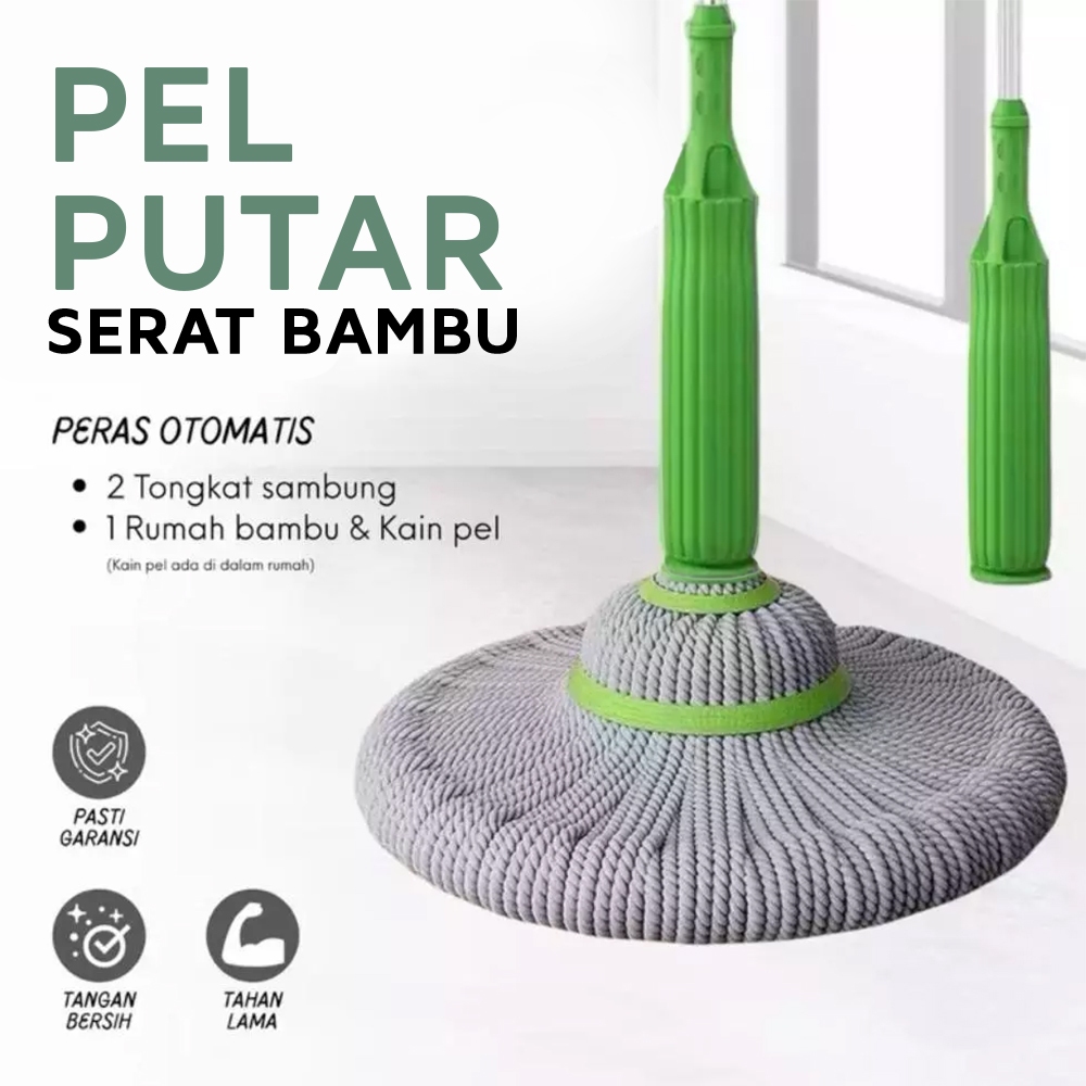 Jual PEL Putar Otomatis Super Serap Air, Tanpa Peras, Cepat Kering dan ...