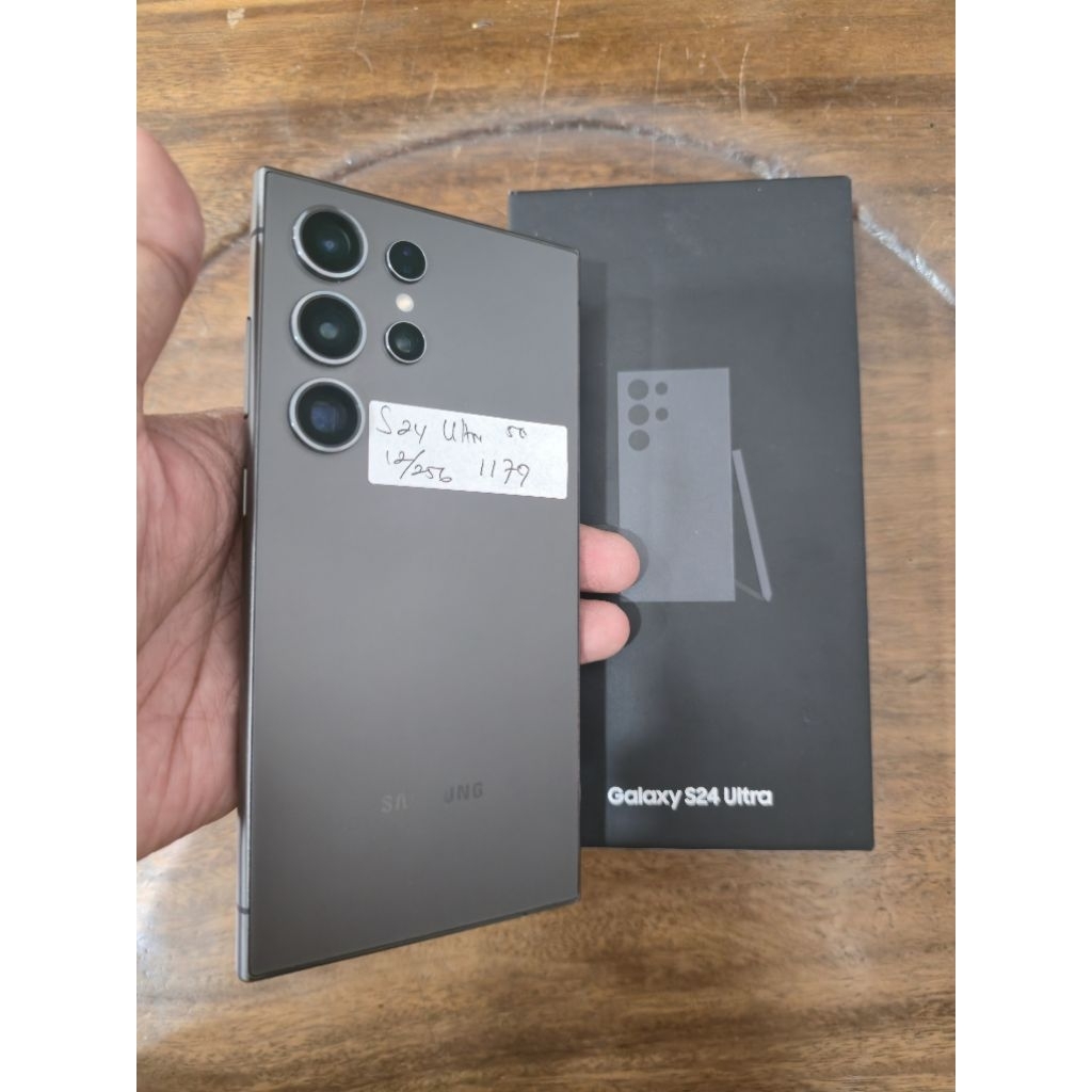 Jual samsung S24 ultra 5g hitam 12/256 sein | Shopee Indonesia