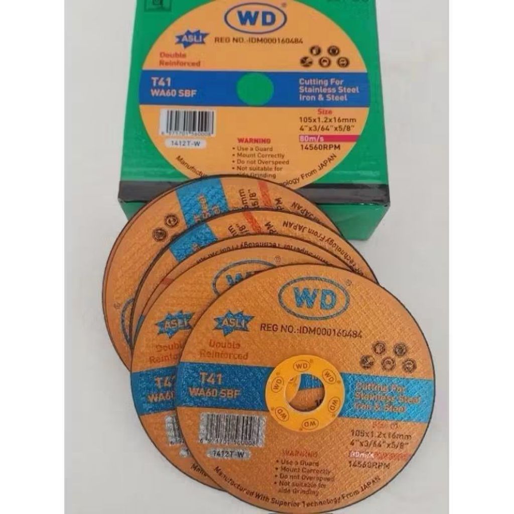 Jual WD cutting 4 inch 1 Box isi 20 pcs | Shopee Indonesia
