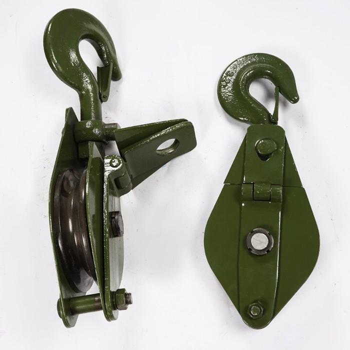 Jual SINGLE WHEEL PULLEY BLOCK / KATROL KAPAL BARANG DEREK 2 TON ...