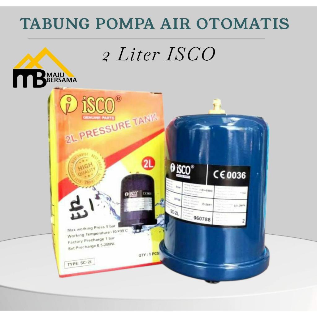 Jual ISCO Tabung Pompa Air Besi Otomatis 2 Liter SC 2L | Shopee Indonesia