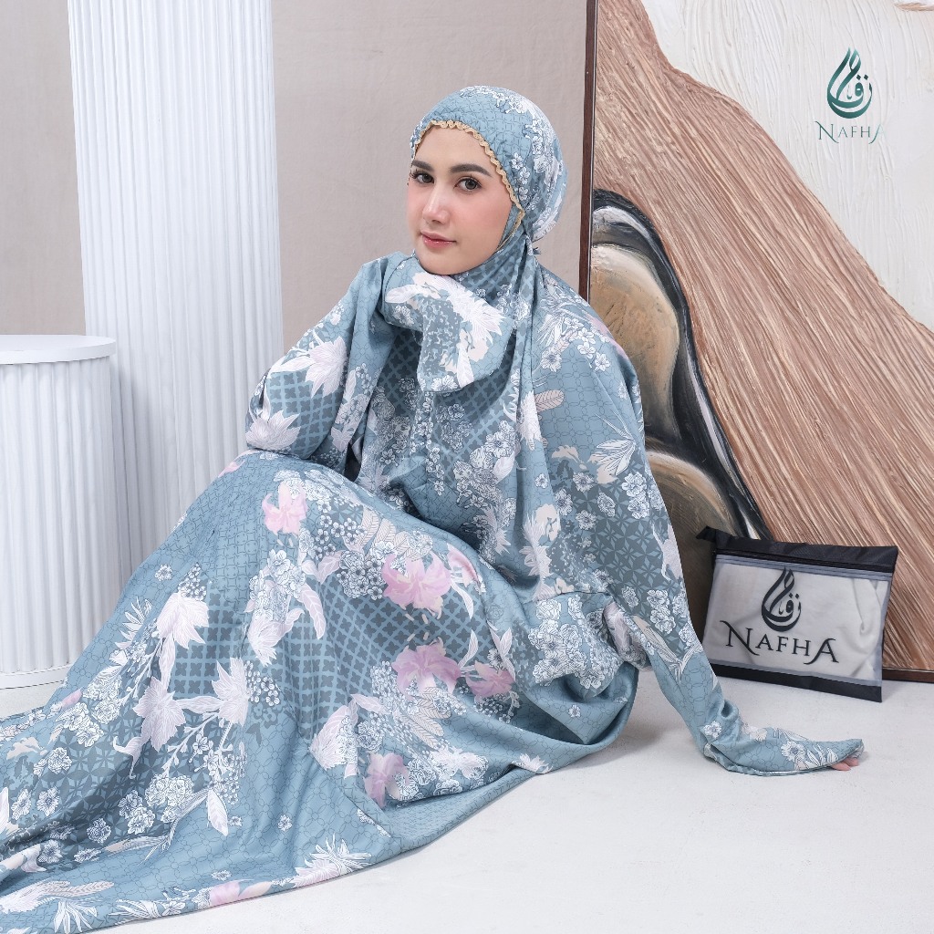 Jual NAFHA - Mukena Terusan Dewasa Maksmara Silk Mayya Series Mukena ...