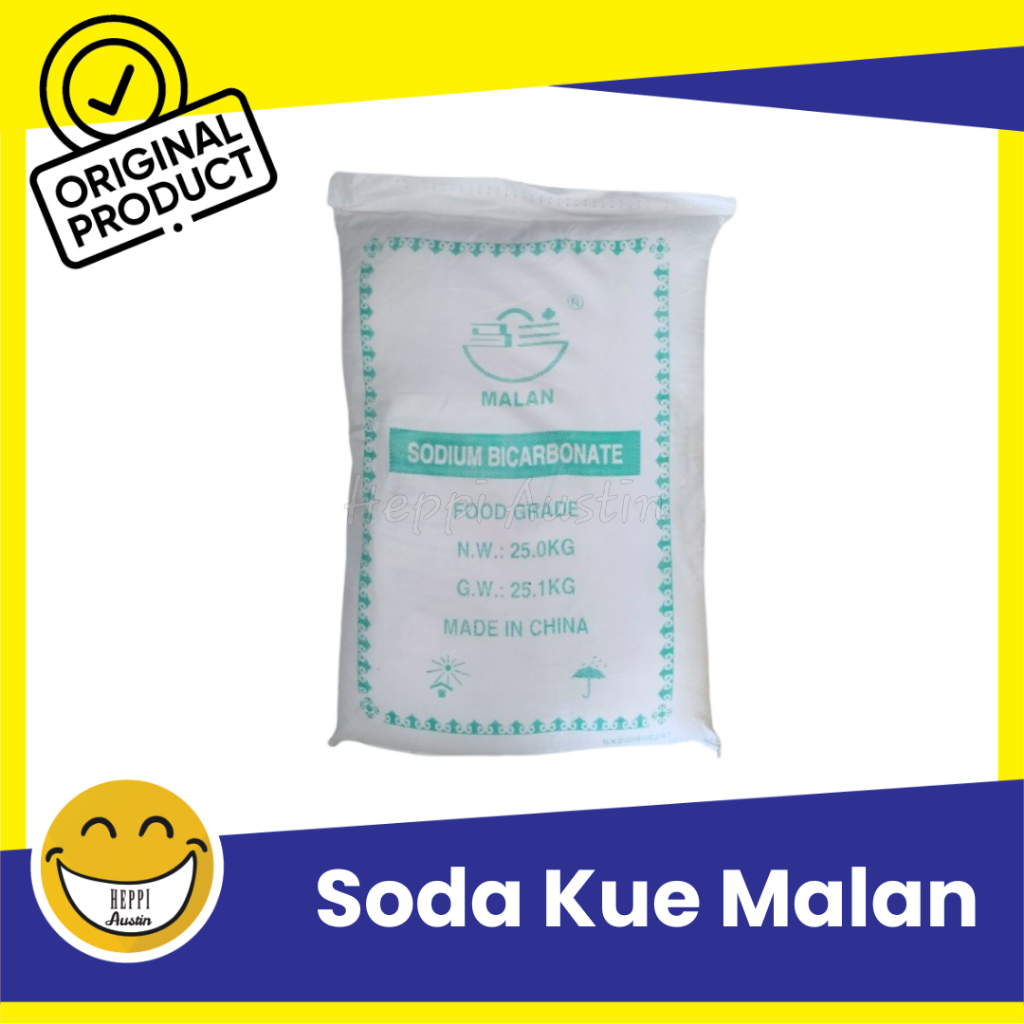 Jual Soda Kue Baking Soda Sodium Bicarbonate Malan 1 KG | Shopee Indonesia