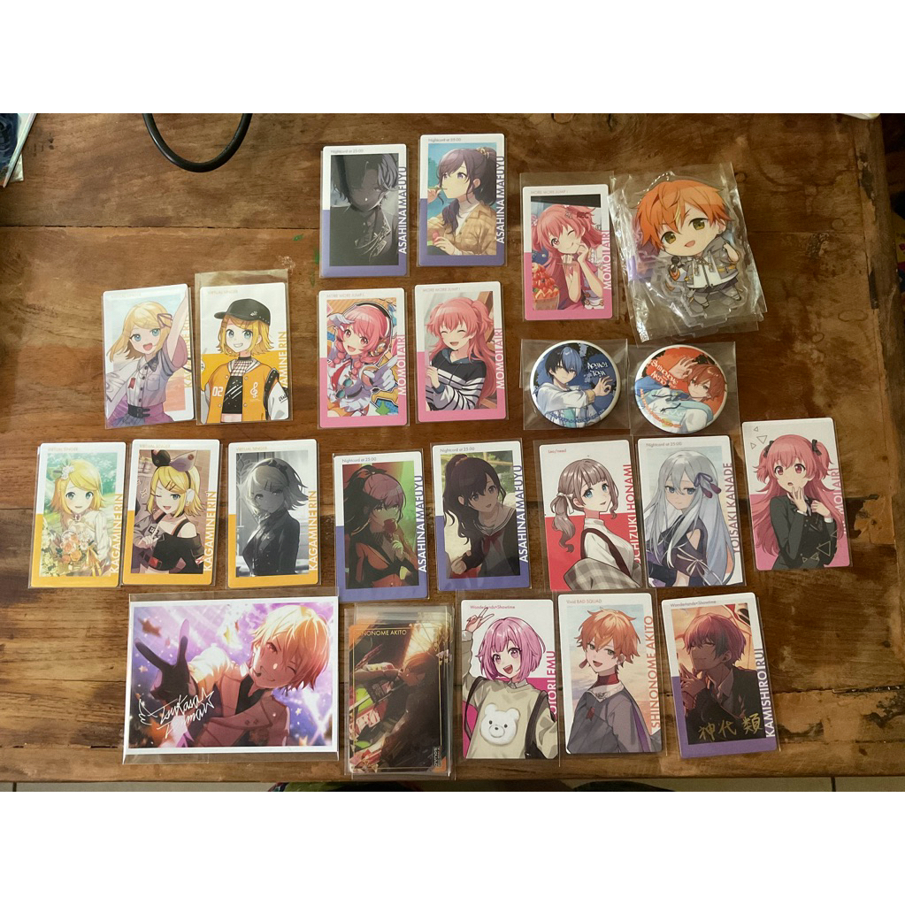 Jual [UPDATE] PROJECT SEKAI VARIOUS OFFICIAL MERCH (CHECK DESCRIPTION ...
