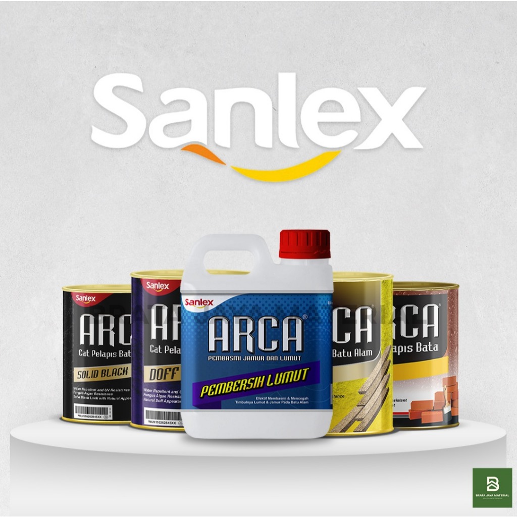 Jual SANLEX ARCA GLOSS DOFF PEMBERSIH LUMUT DAN CAT PELAPIS | Shopee ...