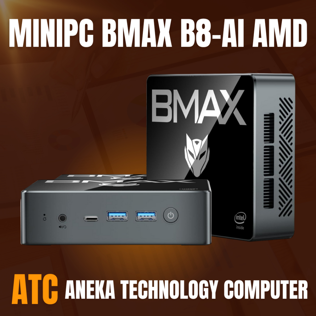 Jual MiniPC Gaming BMAX B8A Power AMD Ryzen 7 PRO Ai 8845HS NPU 32/1TB ...