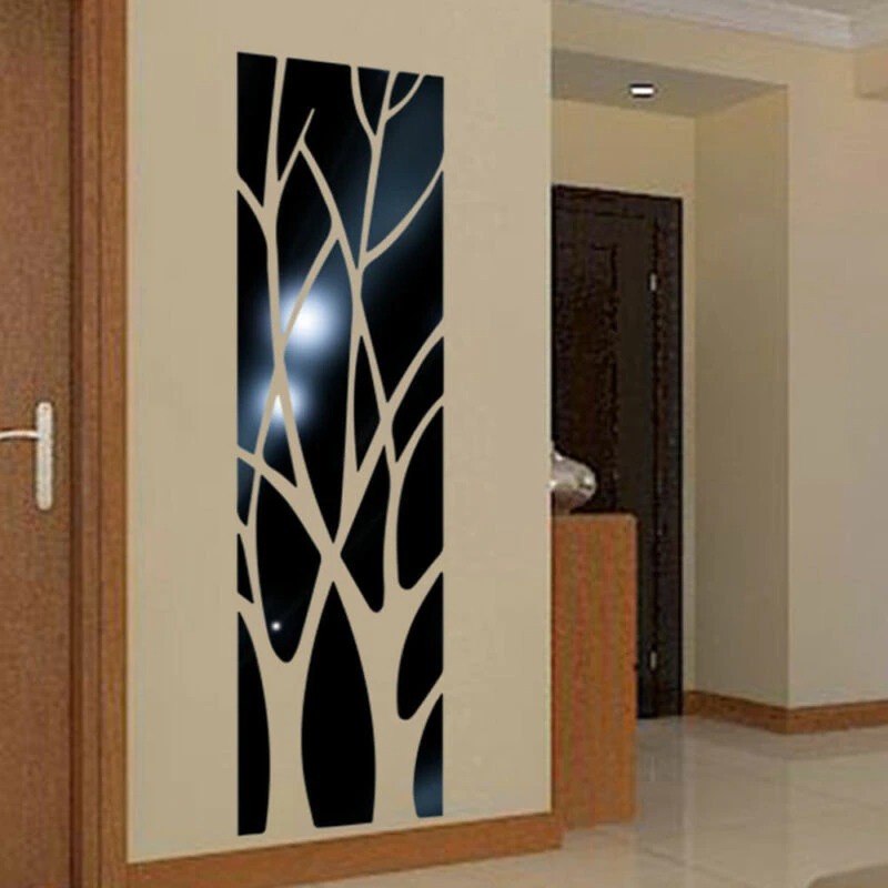 Jual STICKER Cermin Dekorasi Dinding 3D Acrylic 1000x280mm - SL100 ...
