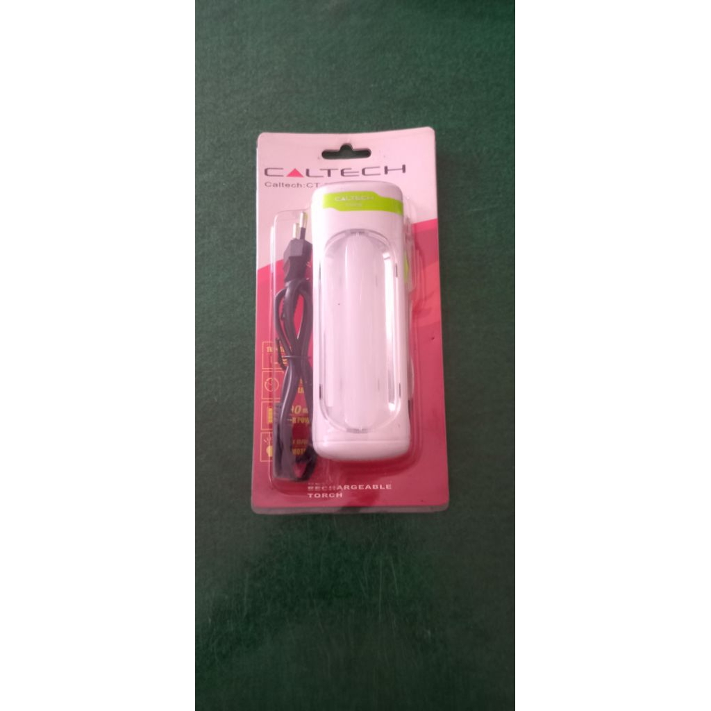 Jual Lampu Emergency Plus Senter Caltech 700mah | Shopee Indonesia