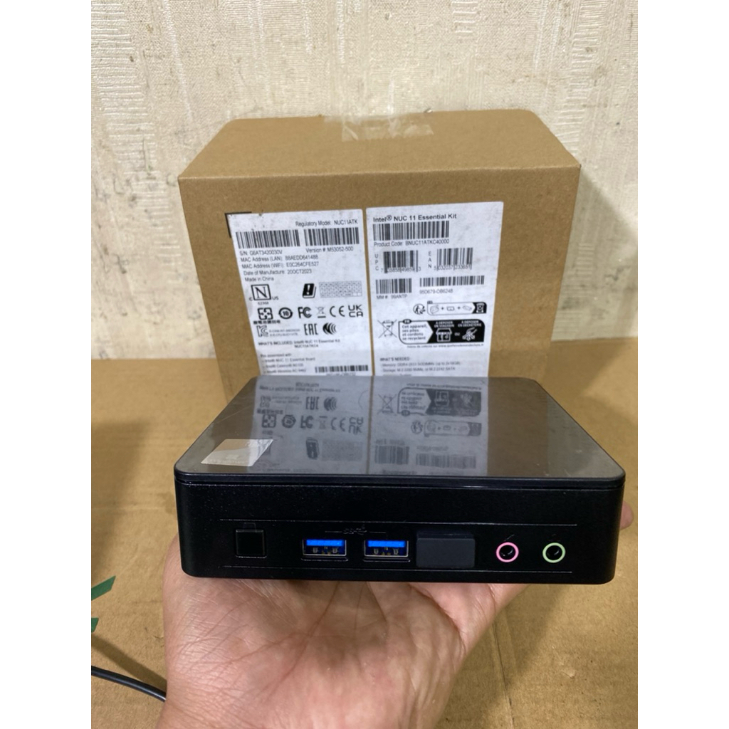 Jual Mini pc Nuc 11 Model SWNUC11ATKC4000 Celeron N5105 Ram 8GB/256GB ...