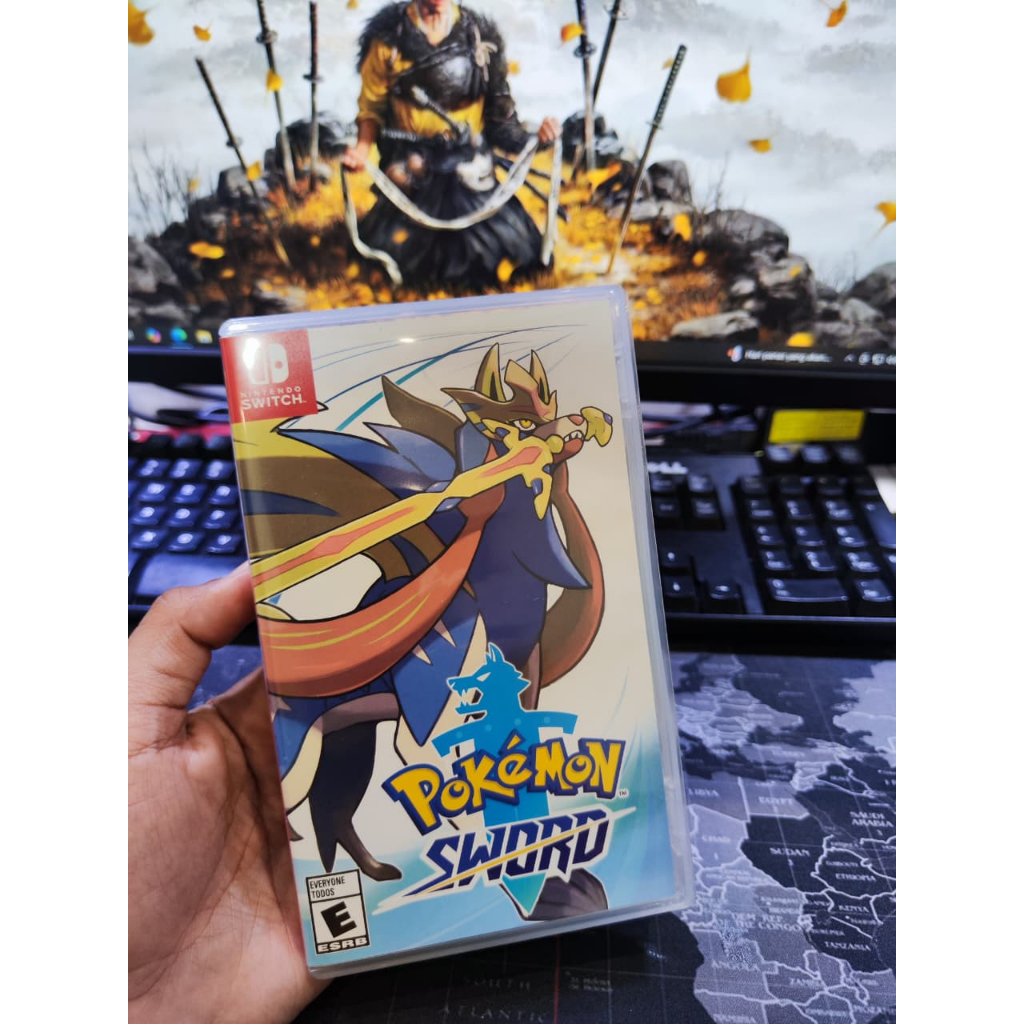 Jual Pokemon Sword nintendo switch USA game switch pokemon sword ...