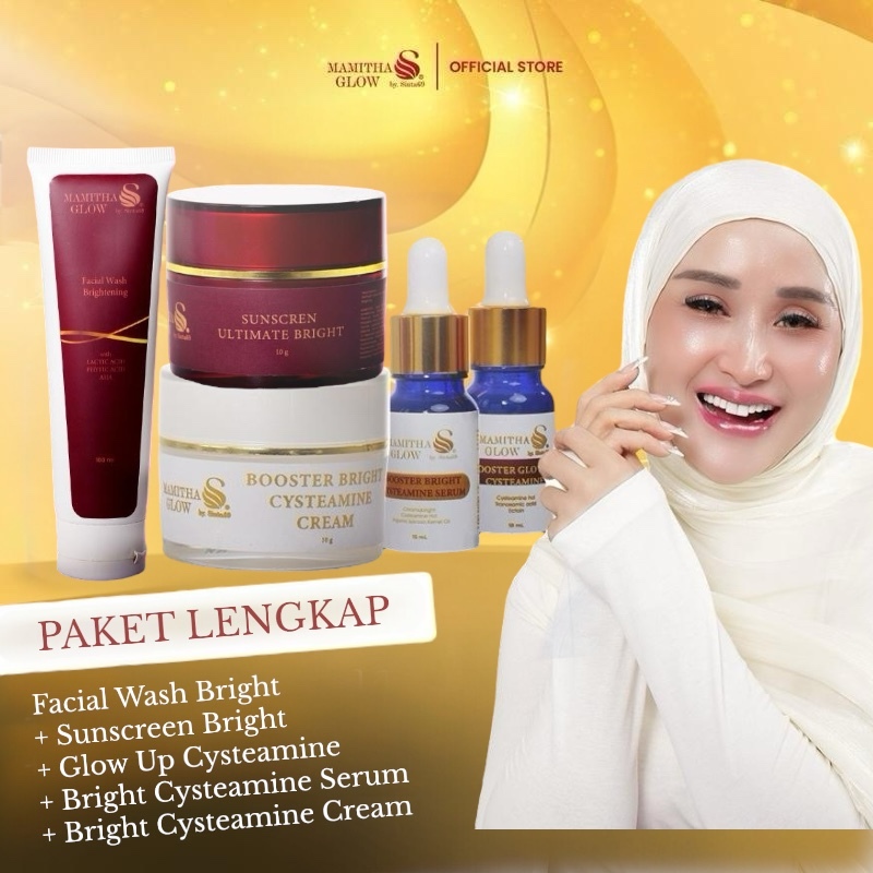 Jual PAKET NIGHT BOOSTER FLEK CYSTEAMINE BY MAMITHAGLOW | Shopee Indonesia