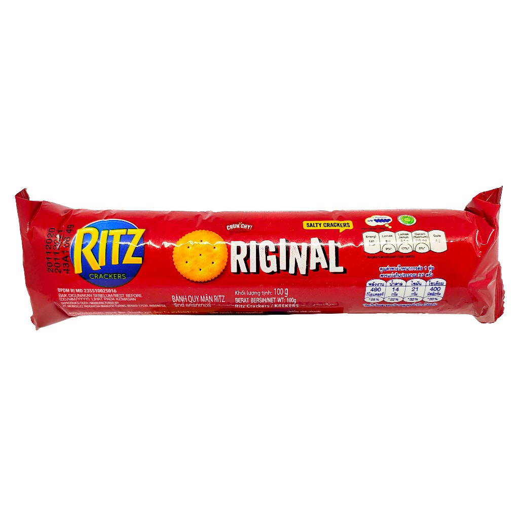 Jual Biskuit Keju RITZ Crackers Original 100 gr | Shopee Indonesia