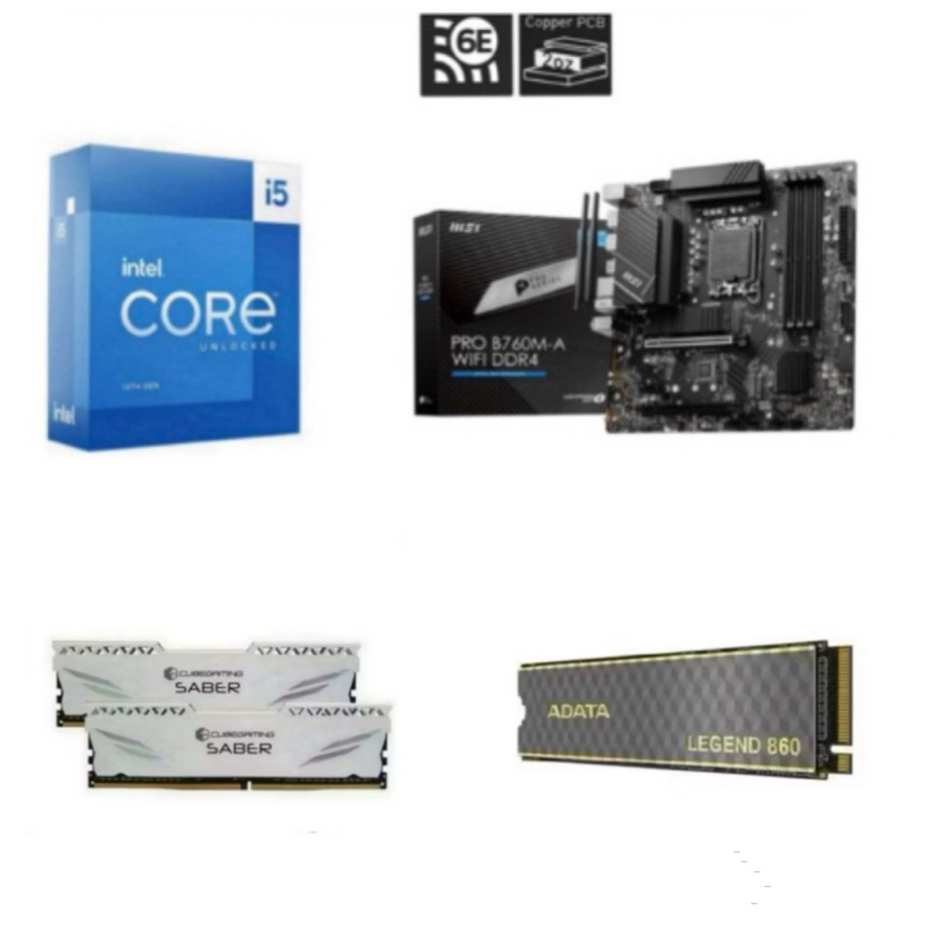 Jual Paket Processor Gaming Intel Core i5 13400 / i5 13400F Box Gen 13 ...