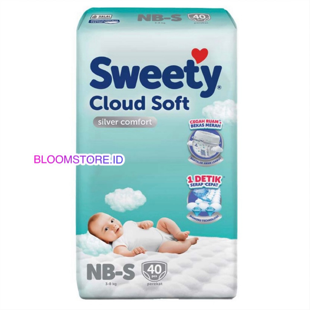 Jual SWEETY SILVER Comfort Popok Tipe Type Tape Tapped Perekat Taped ...
