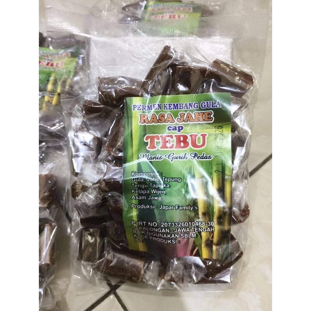 Jual Permen kembang gula rasa jahe cap Tebu | Shopee Indonesia