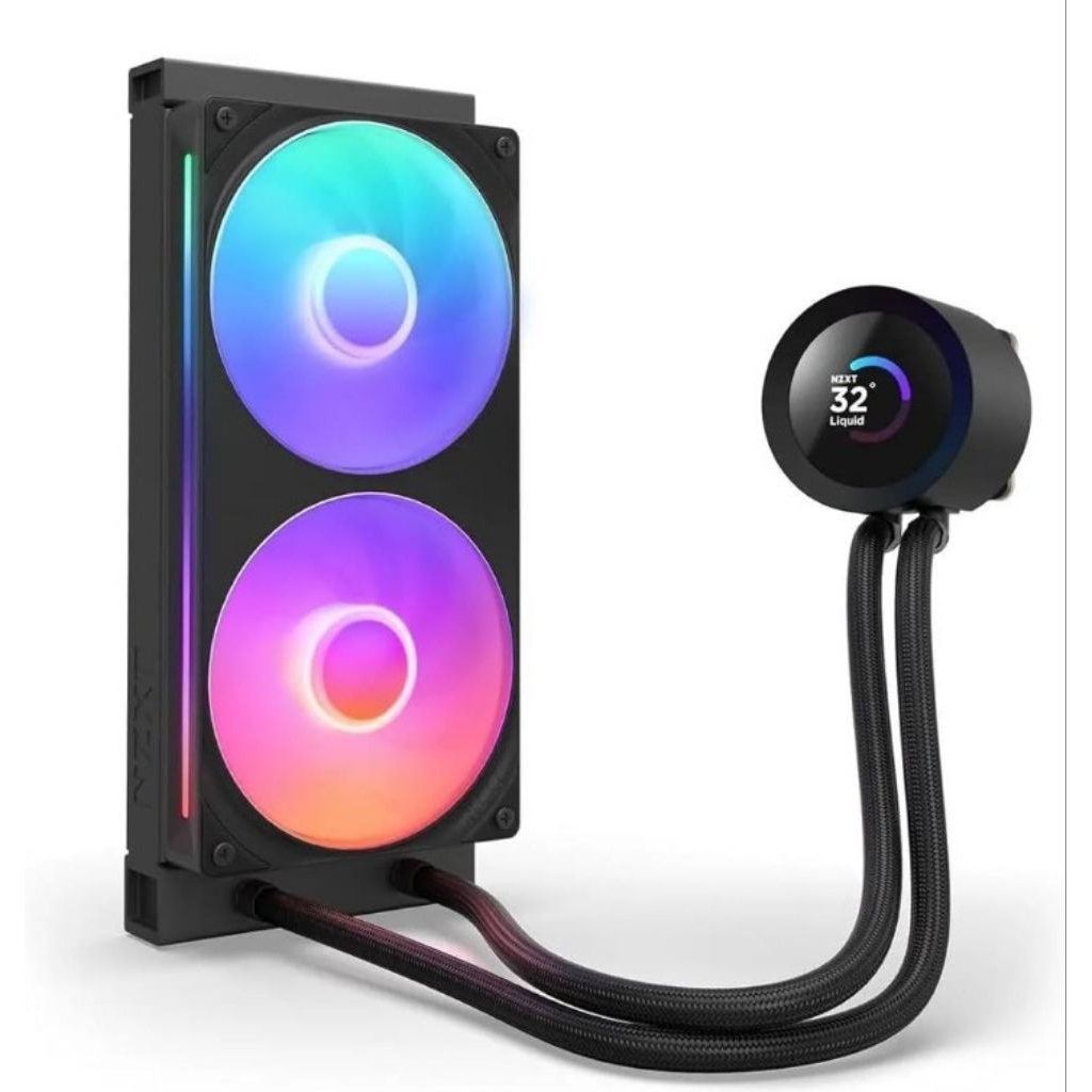 Jual NZXT Kraken Plus 240 RGB – AIO CPU Liquid Cooler – 240mm Radiator ...