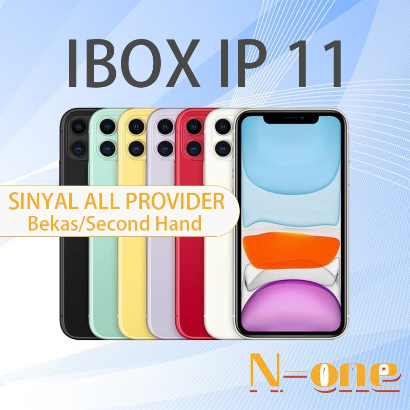 Jual IBOX IP 11 256GB/128GB GOOD CONDITIONS FULLSET MULUS SECOND LIKE ...