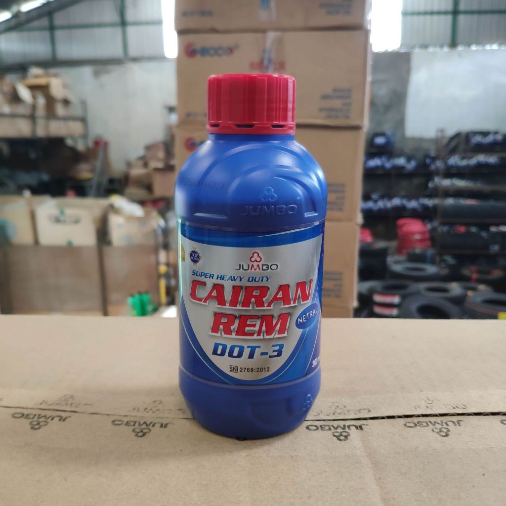 Jual Oli Rem Minyak Rem DOT 3 Jumbo 300ml | Shopee Indonesia