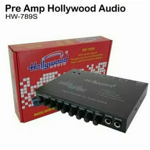 Jual Preamp Pre amp parametrik audio mobil HOLLYWOOD HW 789S Karaoke ...