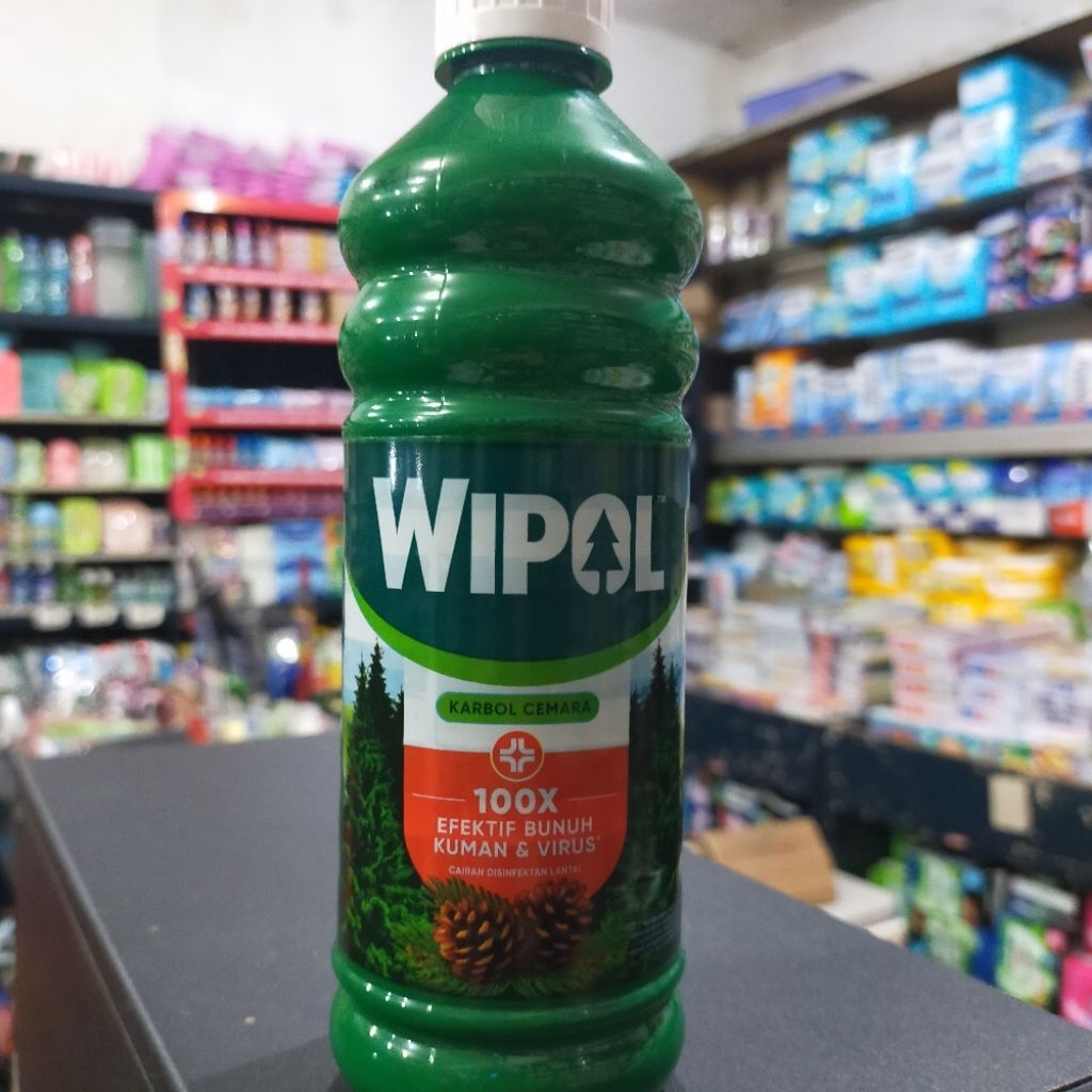 Jual wipol karbol cemara botol 450ml | Shopee Indonesia