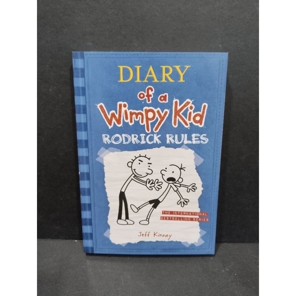 Jual Novel original DIARY OF A WIMPY KID RODRICK RULES by Jeff Kinney ...