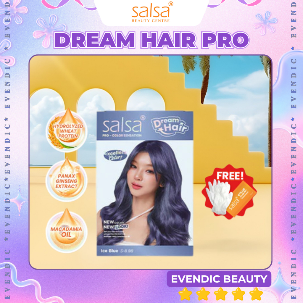Jual SALSA Dream Hair Pro Color - Cat Rambut Permanen Praktis Intens ...