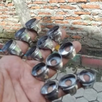 Jual ring monel tanam ukuran 20x15mm | Shopee Indonesia