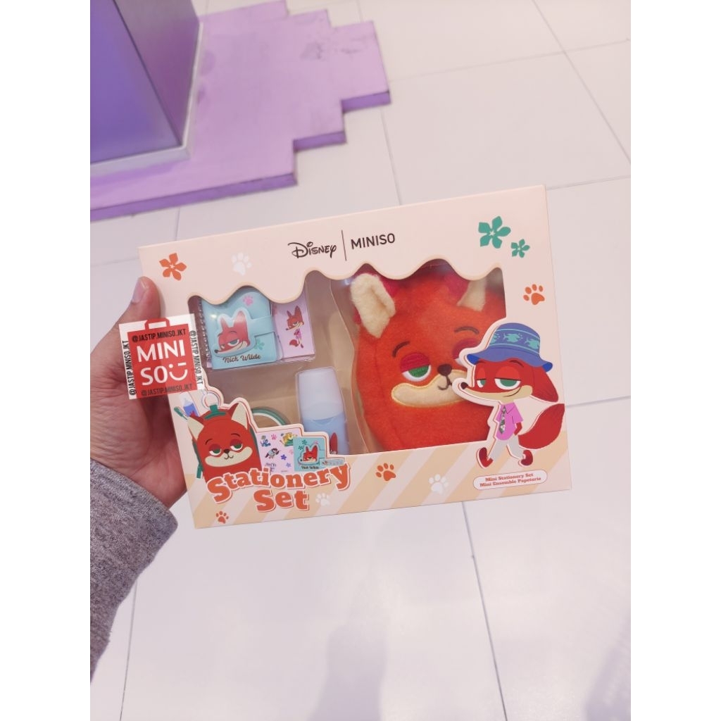 Jual MINISO Mini Stationary Set DISNEY ZOOTOPIA Collection (JUDY HOPS ...